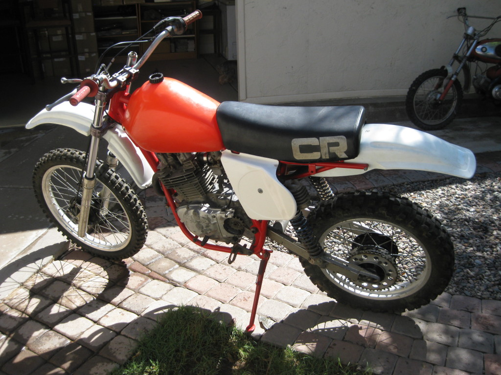 79 Honda xr 500 Dick Mann Frame 007 - AMS Racing